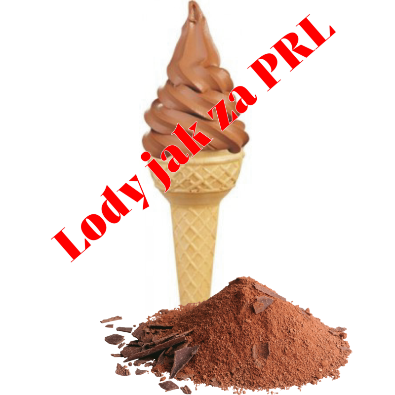 Lody włoskie PRL kakao 10 kg